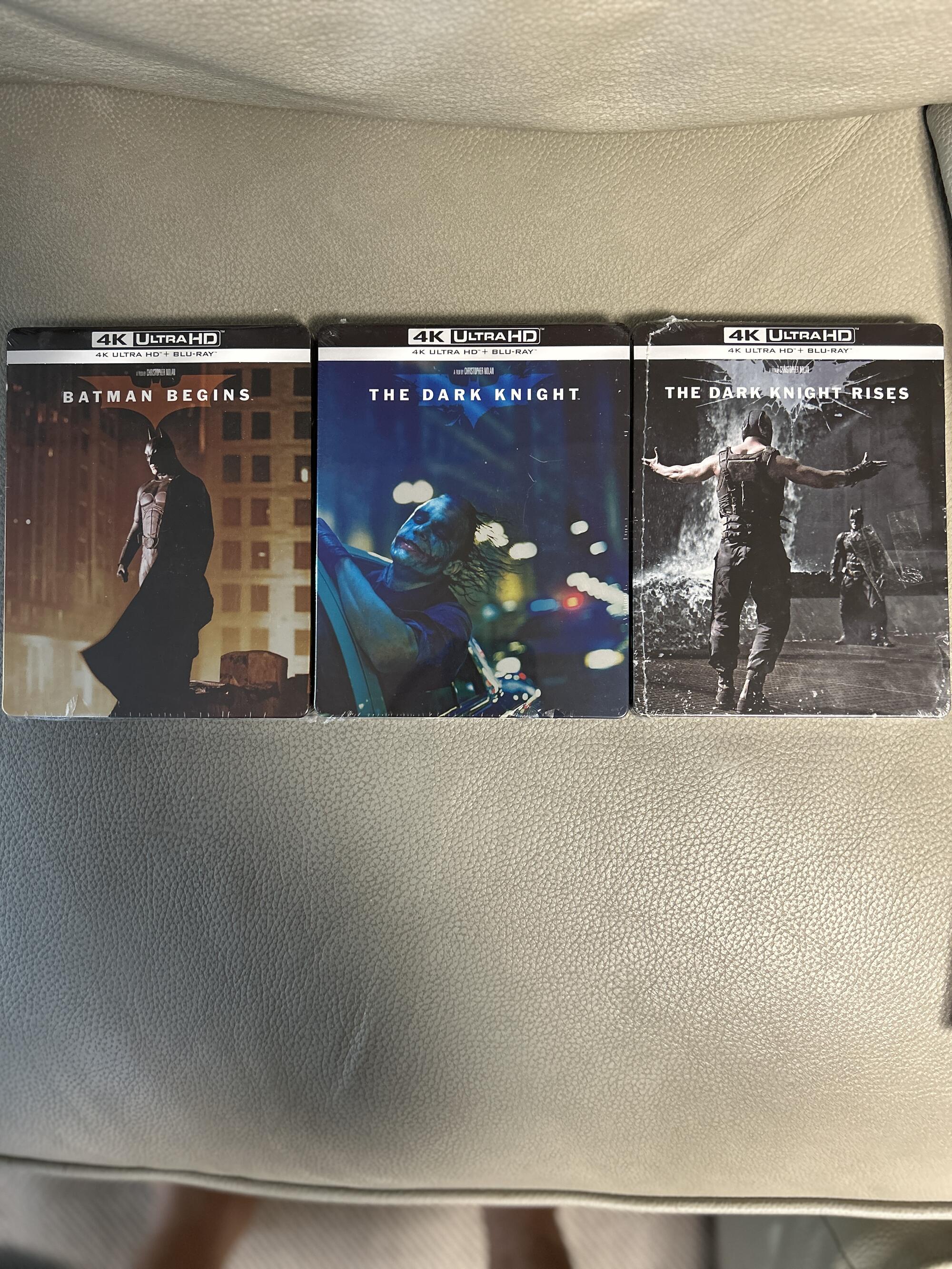 다크나이트 시리즈 4K 신판 스틸북 미개봉 - DVDPrime