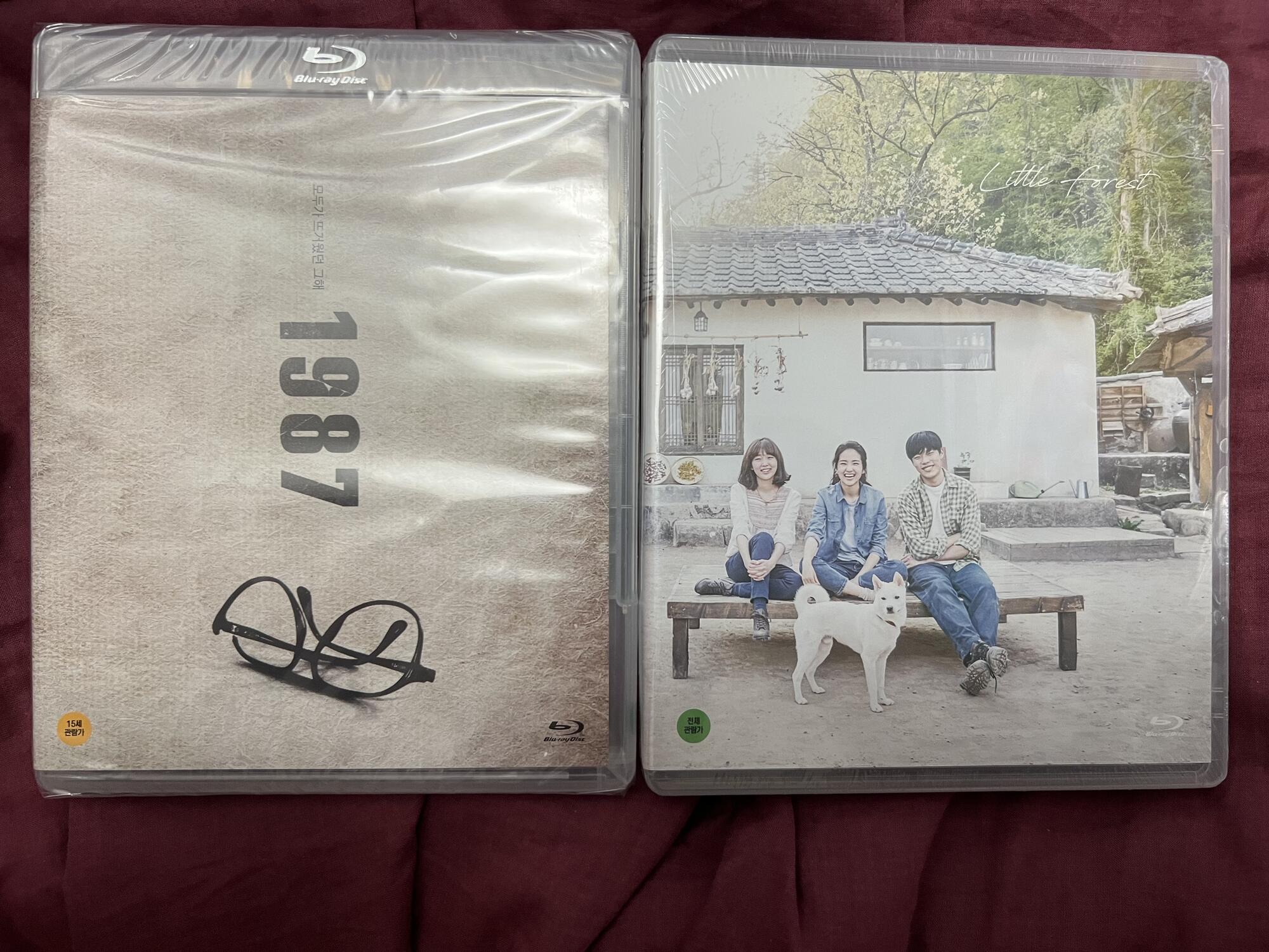 [판매완료] 영화 1987 리틀포레스트 블루레이 팝니다(미개봉) - DVDPrime