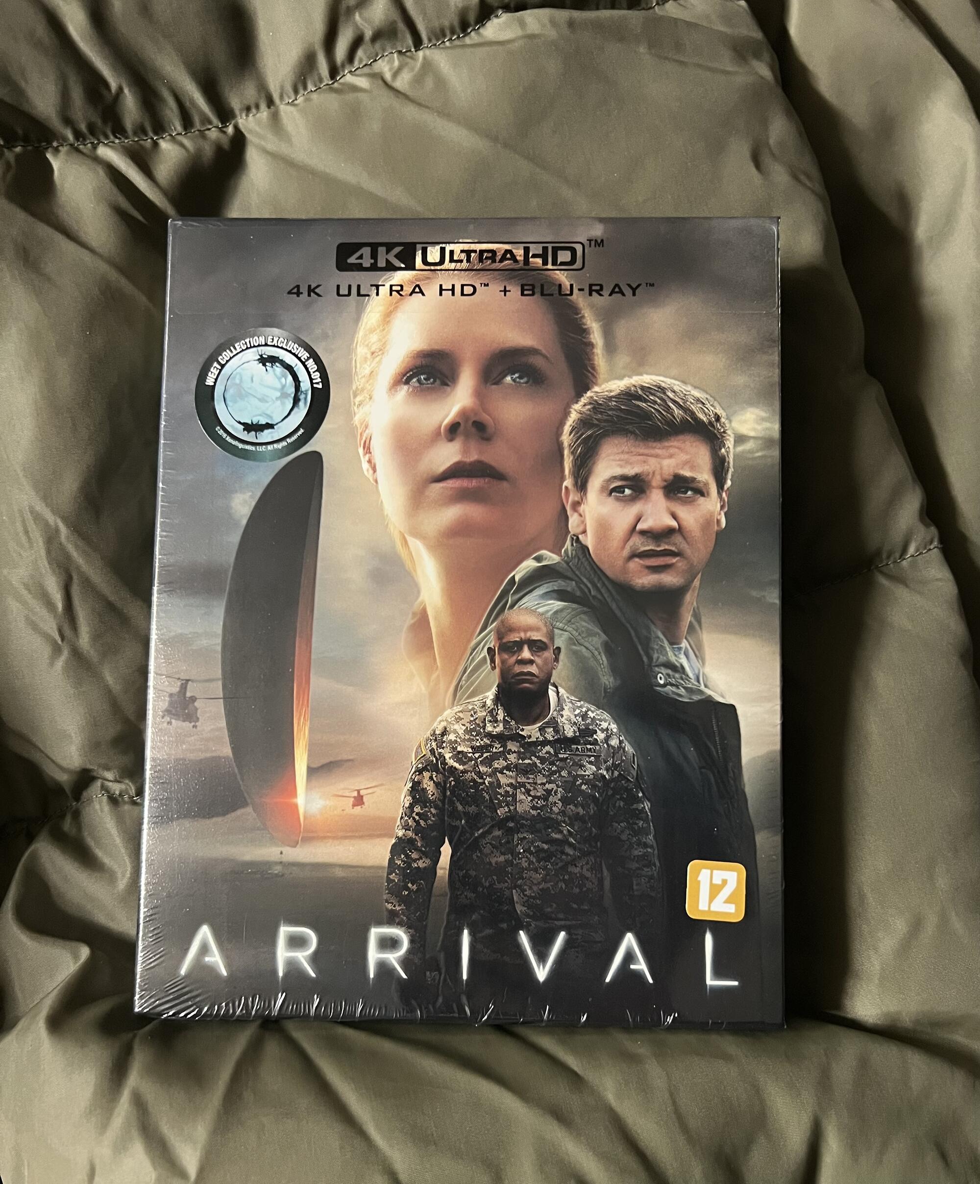 [판매완료] 컨택트(어라이벌) A2 풀슬립 스틸북 한정판 팝니다 - DVDPrime