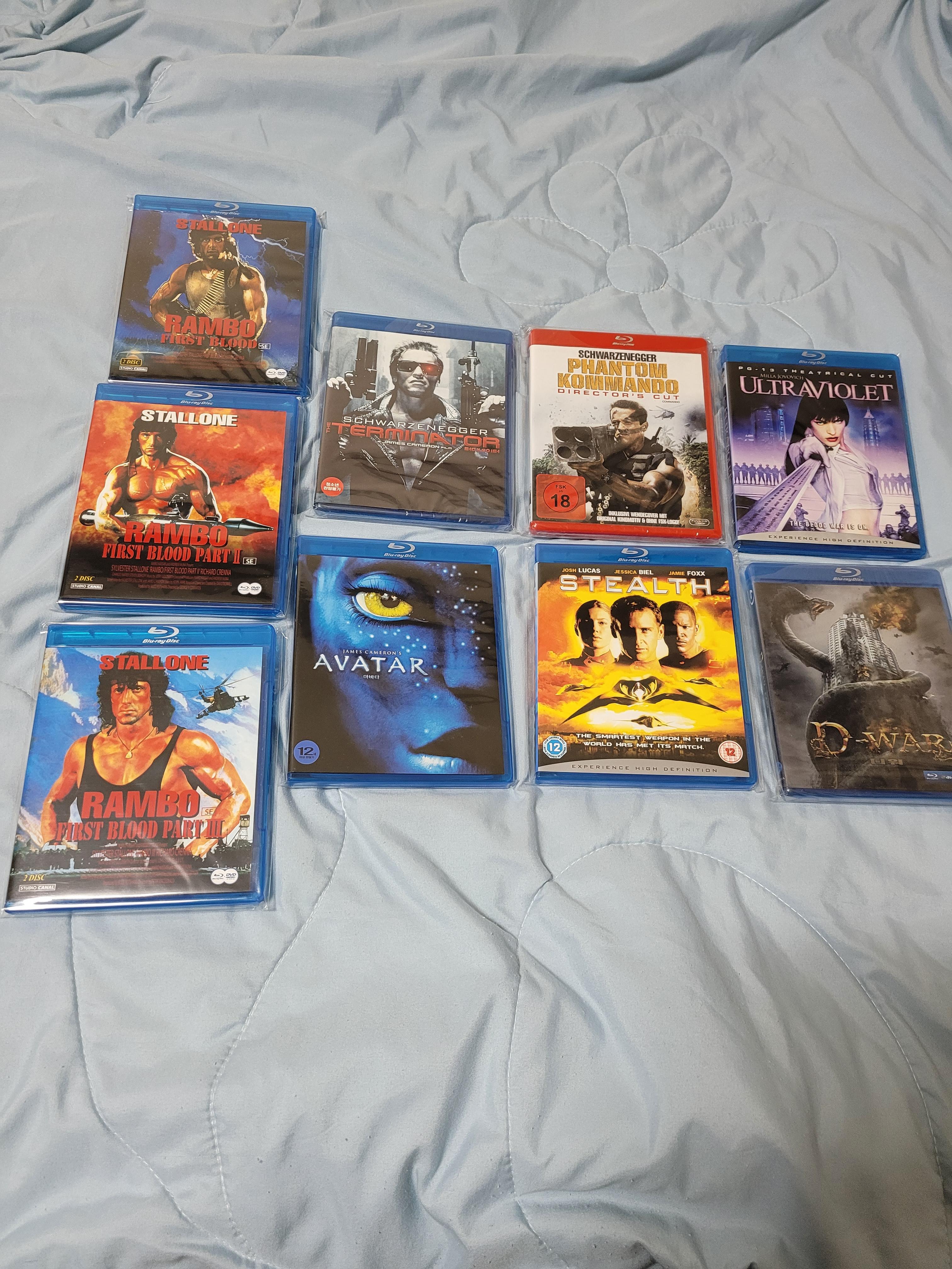 (판매완료)블루레이영화타이틀19장일괄팝니다 - DPrime