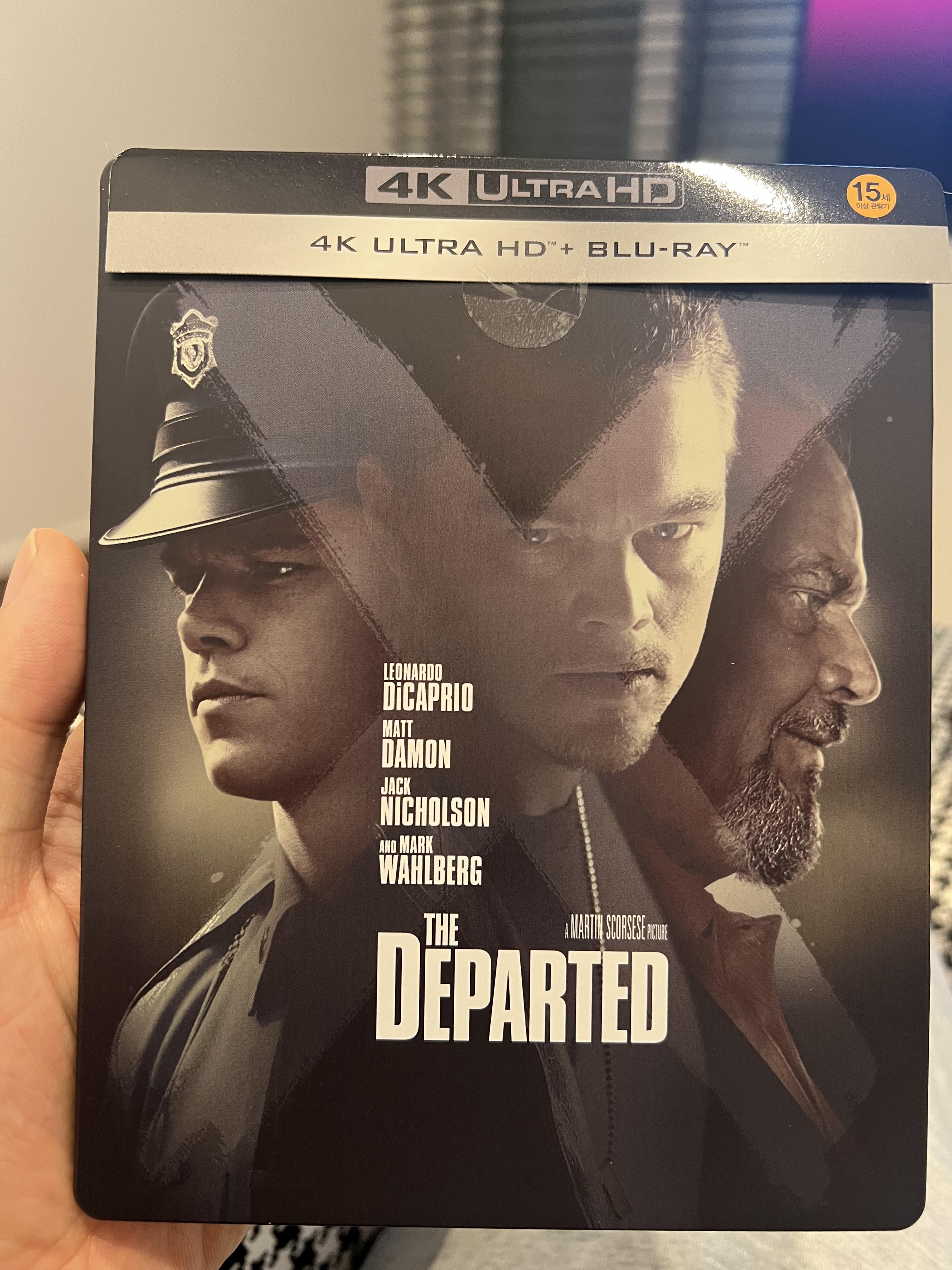 (판매완료) 디파티드 4K 스틸북 정발 팝니다 - DVDPrime