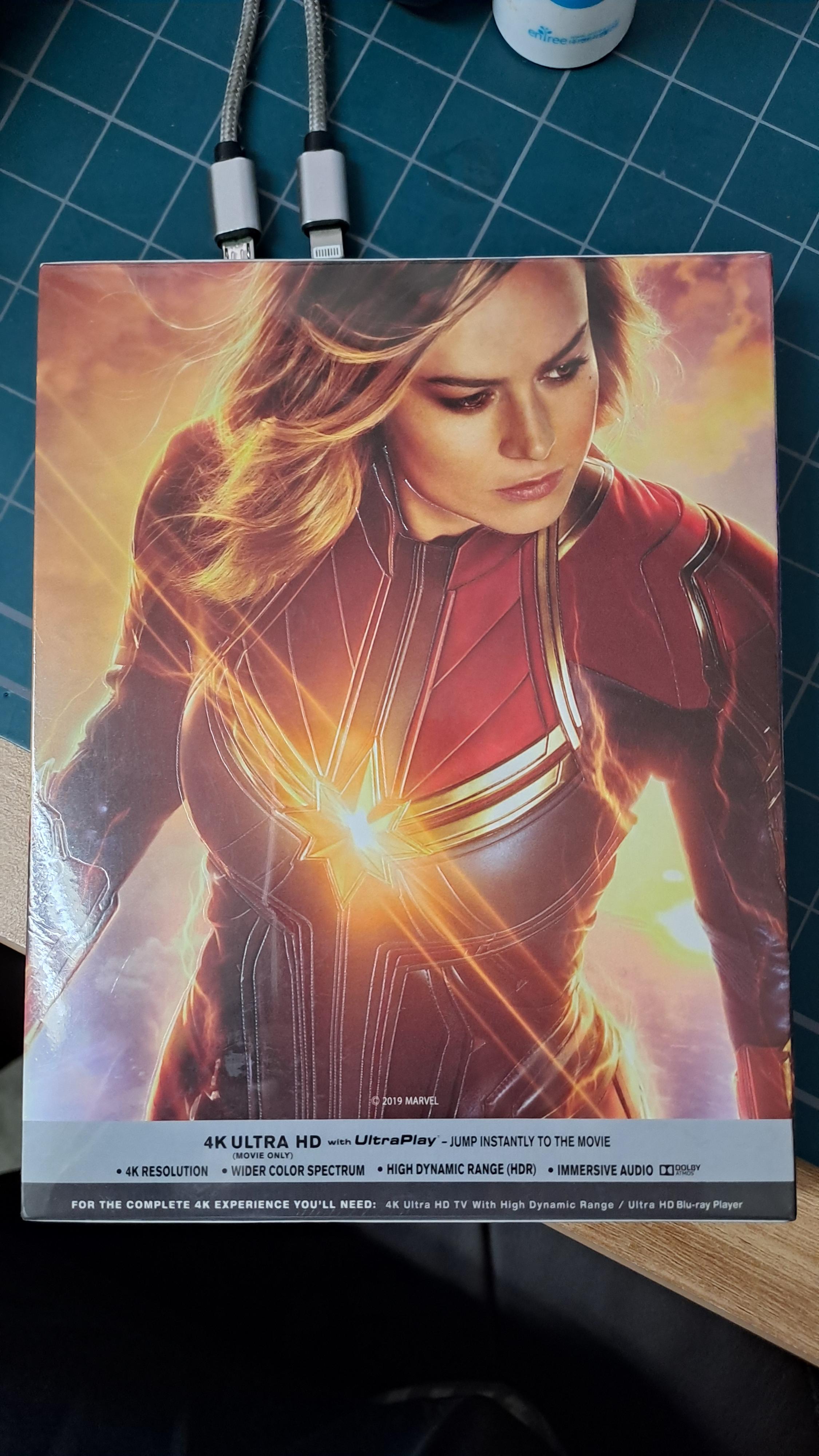 4K 캡틴마블 스틸북 팝니다. - DPrime