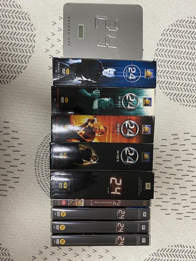 24 시즌 1~9 + redemtion(판매 완료) - DVDPrime