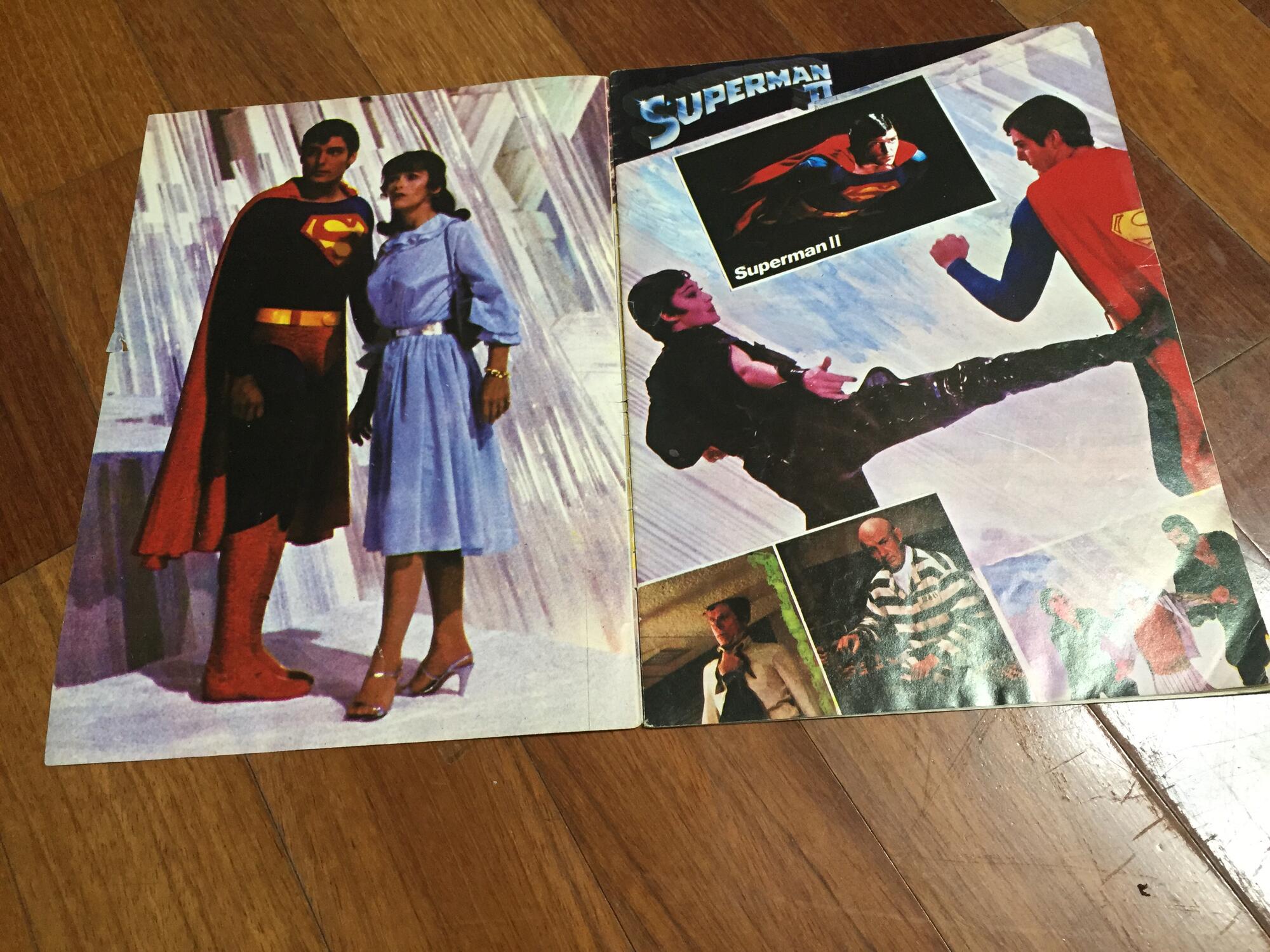 (고대자료) 슈퍼맨2 (1980) 개봉당시 극장팜플렛 - DVDPrime