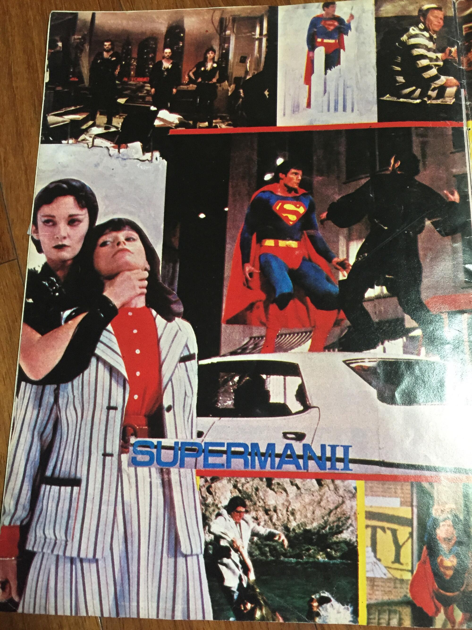 (고대자료) 슈퍼맨2 (1980) 개봉당시 극장팜플렛 - DVDPrime