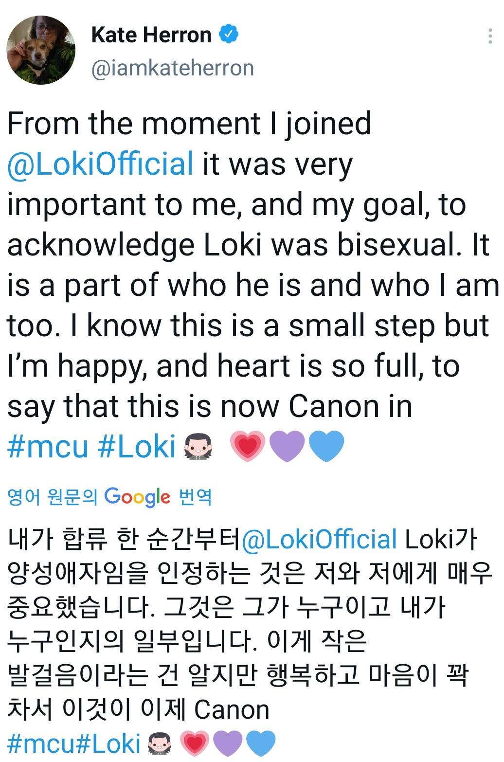 MCU [로키] 성적지향성 공개 - DVDPrime