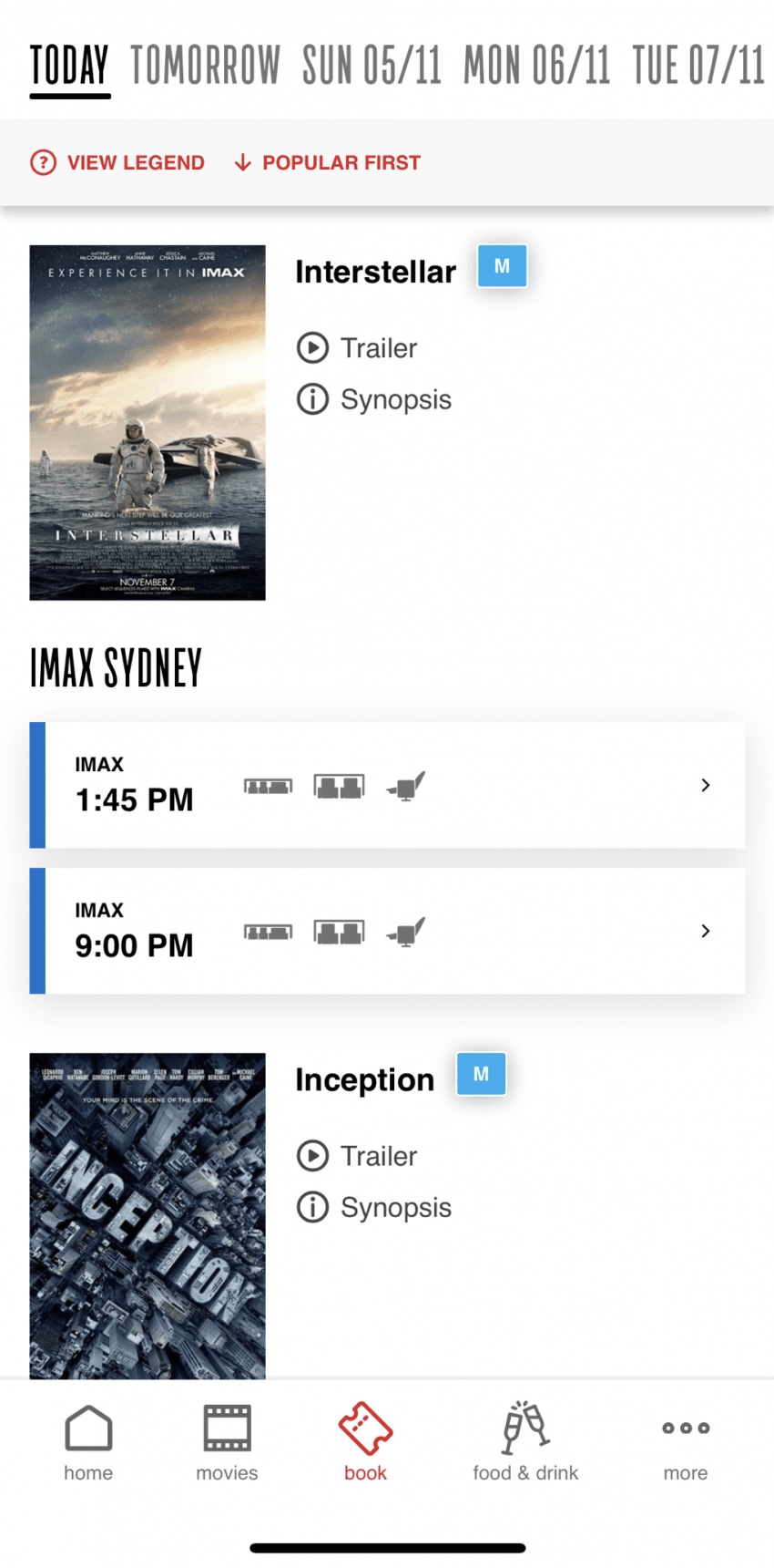 아이맥스 시드니 놀란 기획전 - DVDPrime