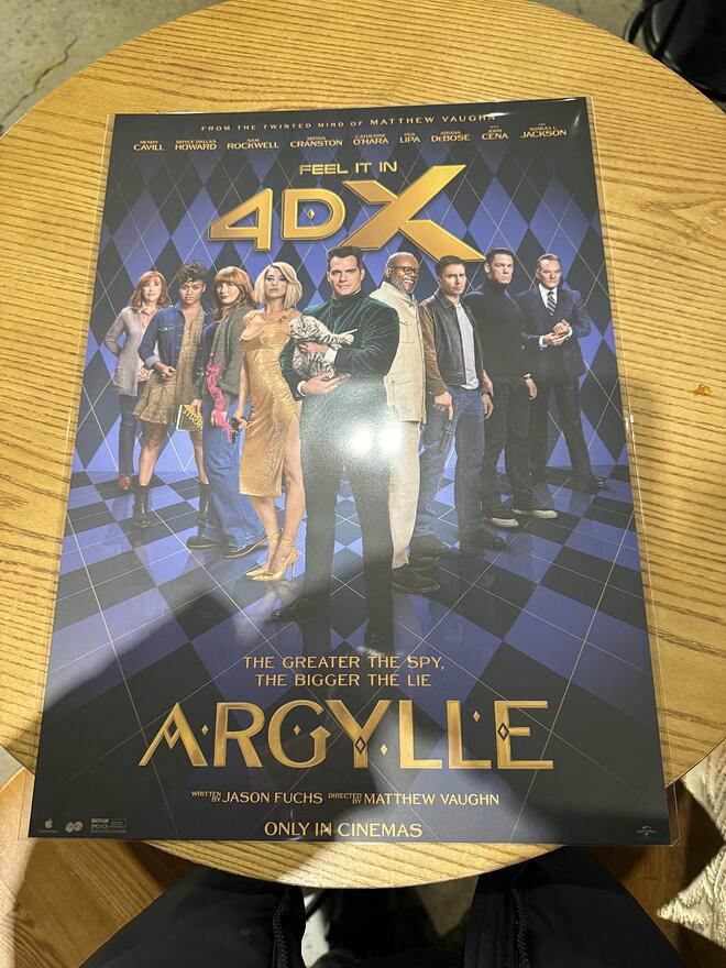 아가일 - CGV여의도 4DX관 - DPrime