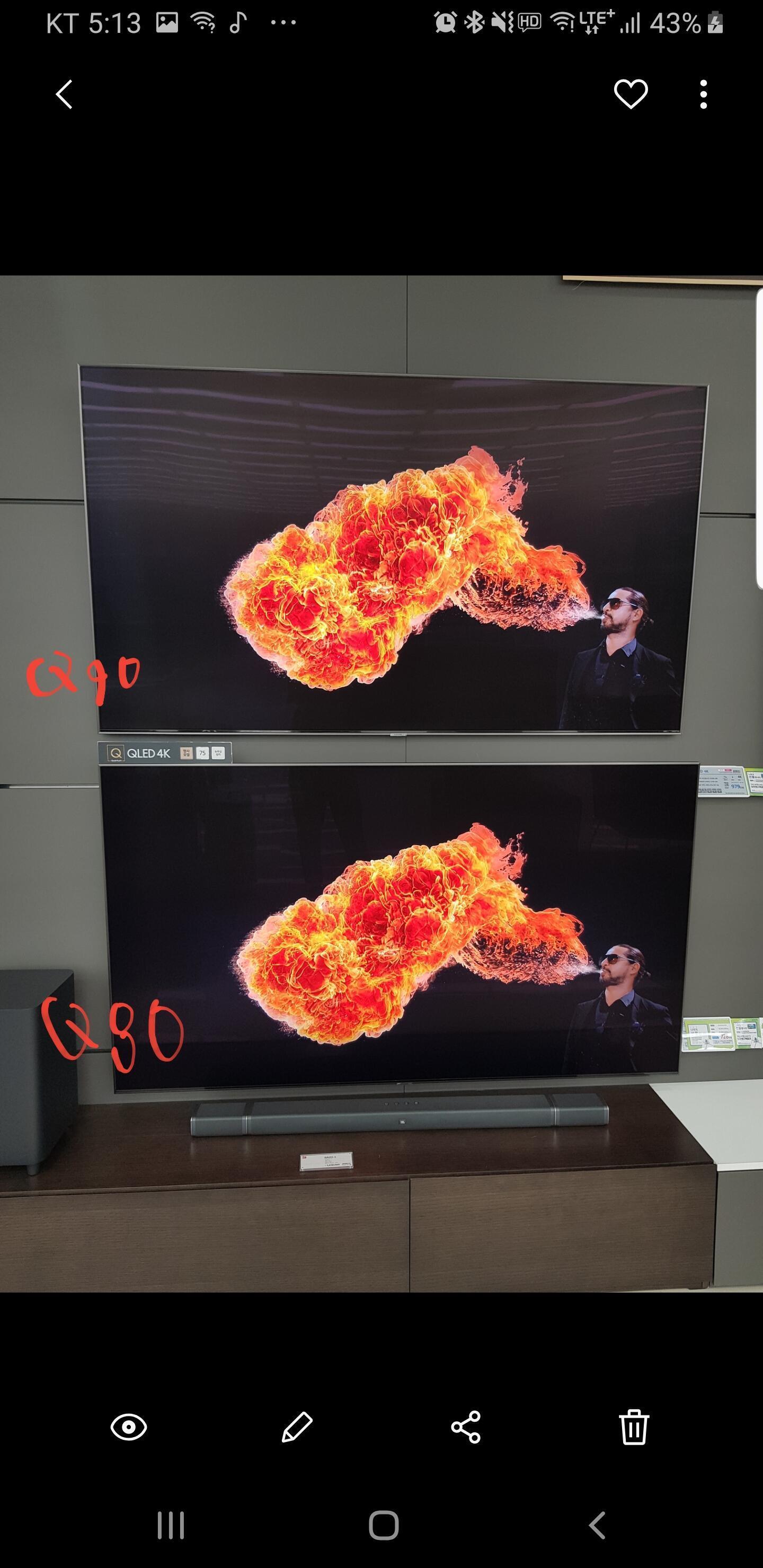 2019 QLED 4k(90R 80R)패널 같은건가요? - DVDPrime