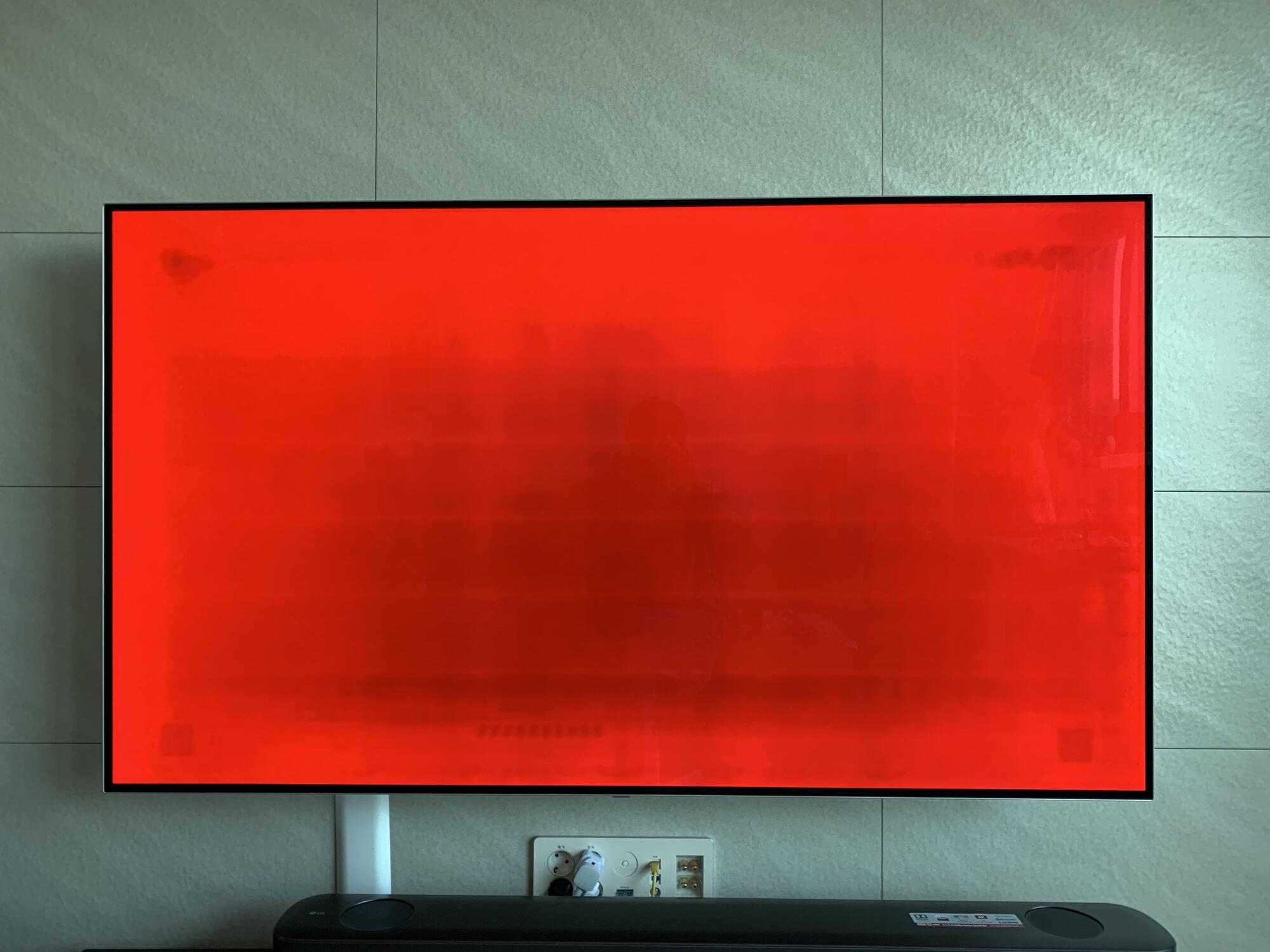 65B7K OLED 번인 생겼네요. (플스 조합) - 사진 추가 - DPrime