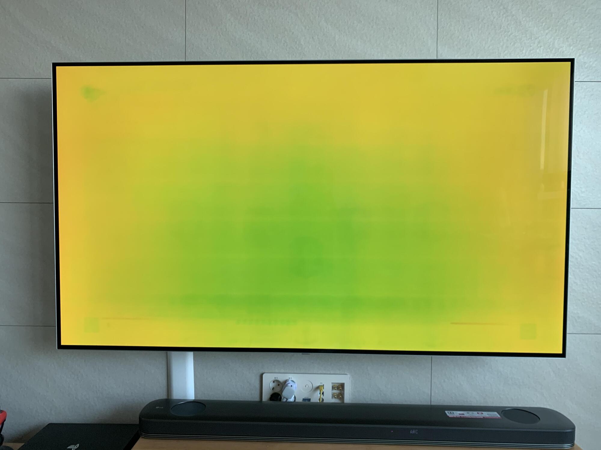65B7K OLED 번인 생겼네요. (플스 조합) - 사진 추가 - DPrime