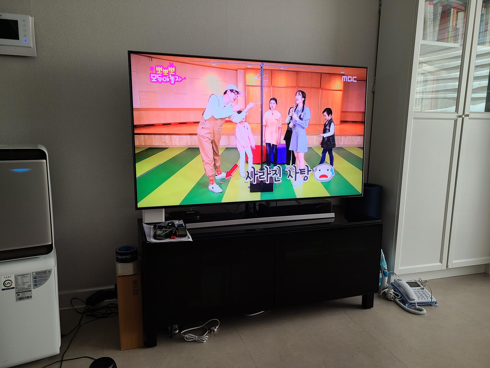 QN55Q85 설치했습니다. - DVDPrime