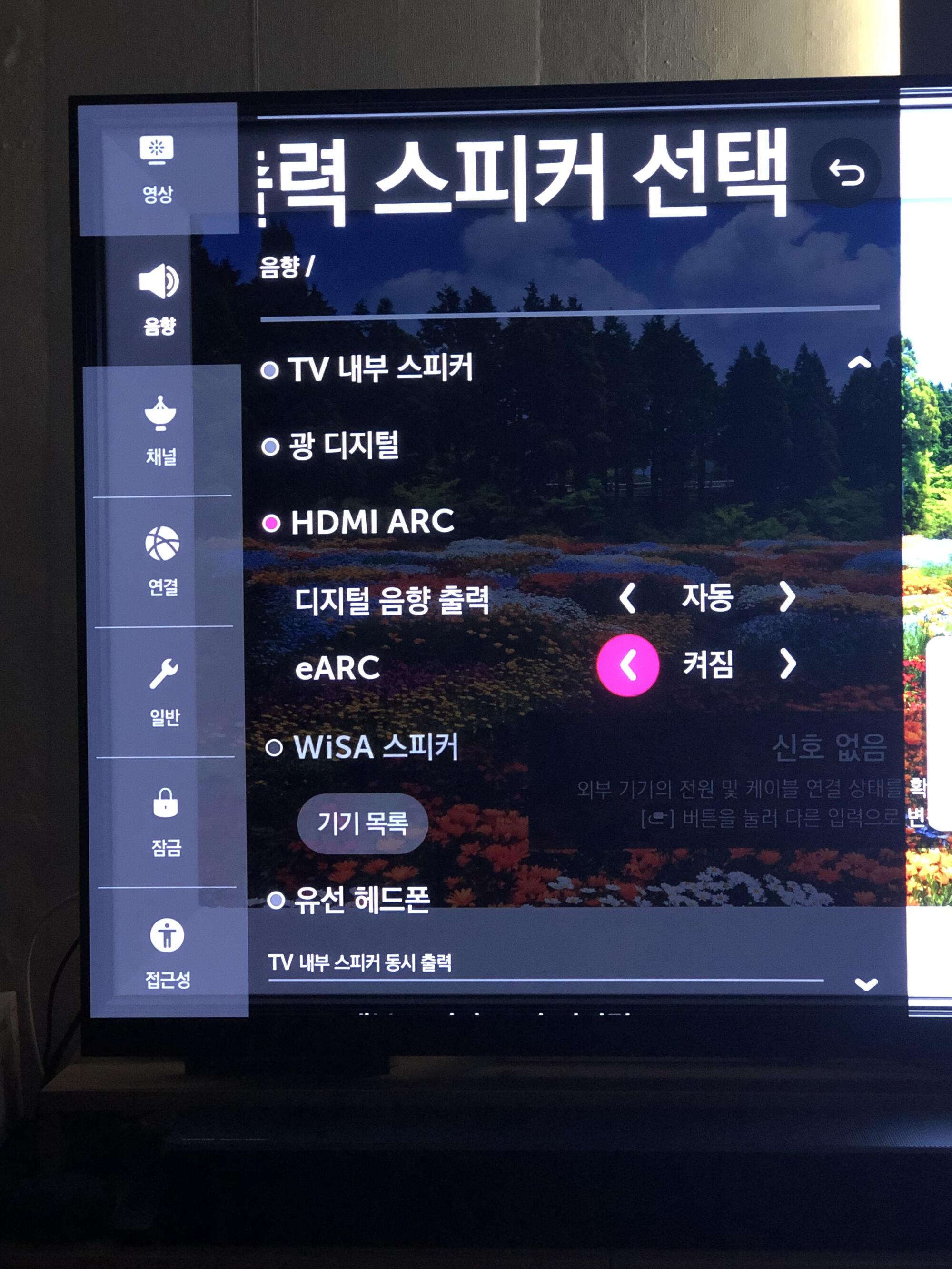 LG oled65e9 사용중 블루투스 사라짐. - DPrime