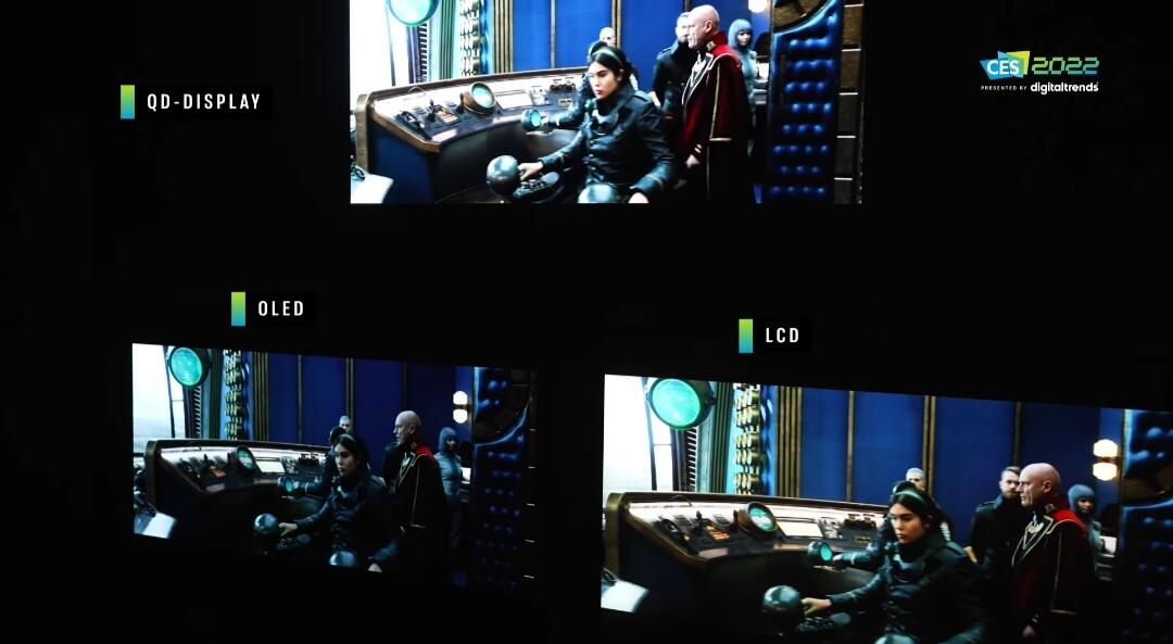 digitaltrends에서 전하는 QD-OLED 비교 영상 - DVDPrime
