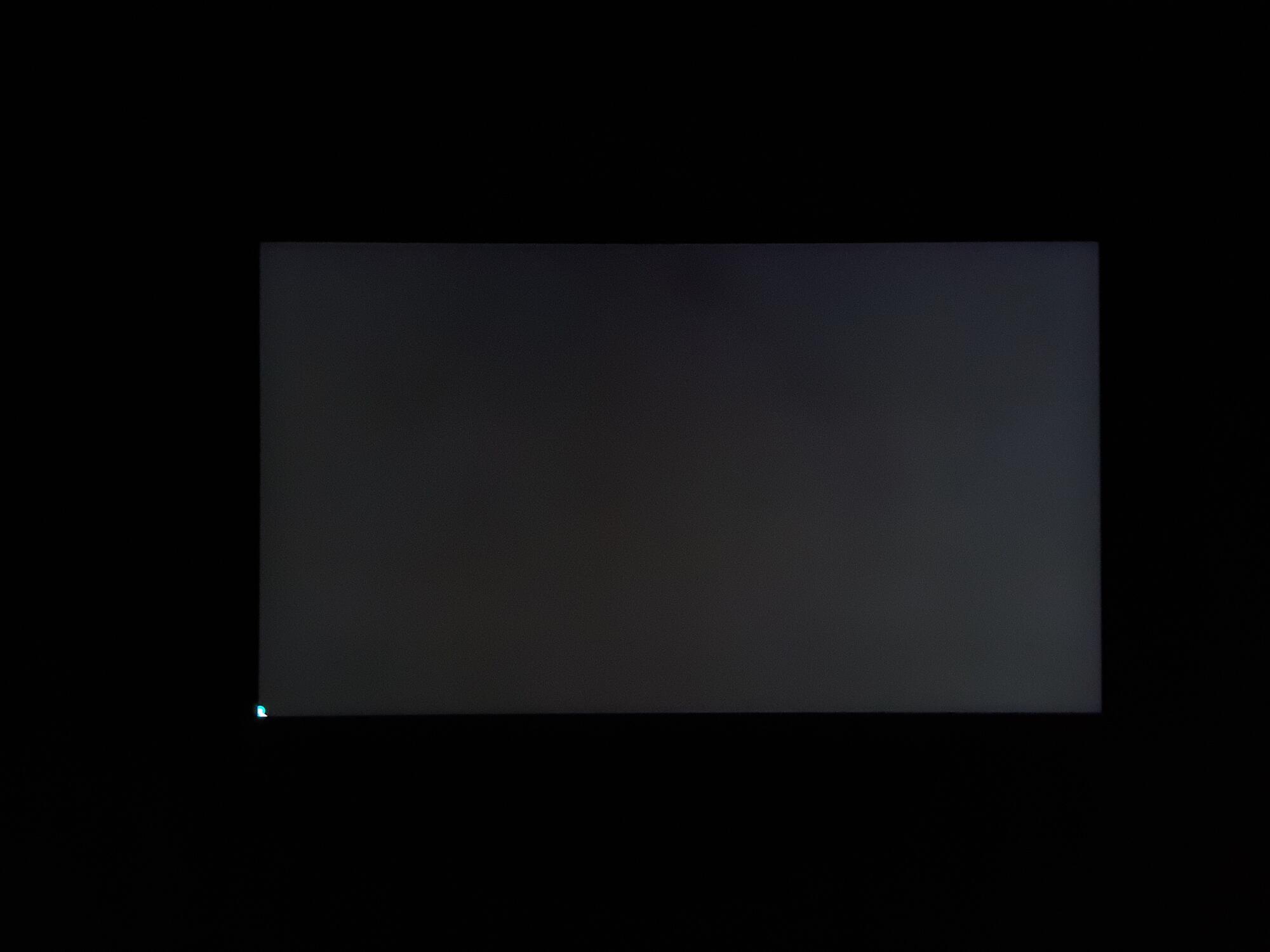 삼성 Neo QLED 98” 상단 얼룩-Gray Uniformity - DVDPrime