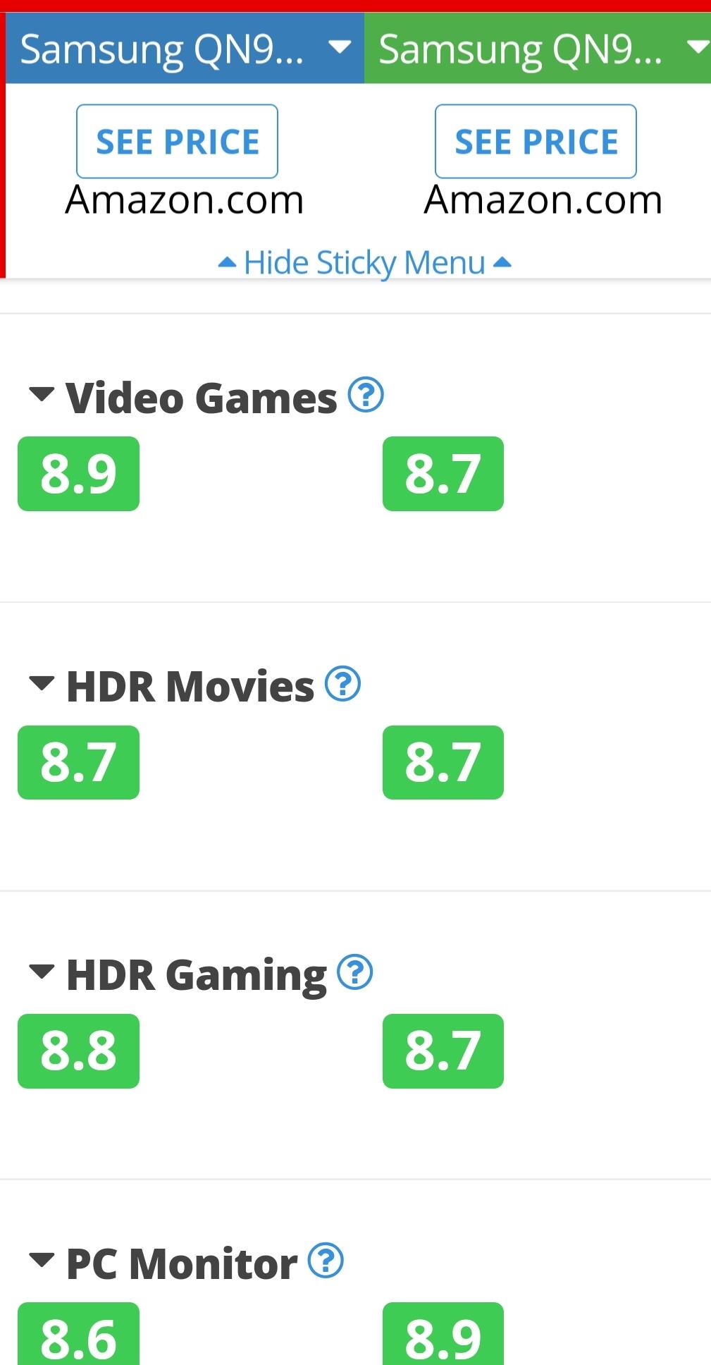 삼성 neo qled 85qnb95 vs 85qnb90 비교질문드립니다ㅠㅠ - DVDPrime