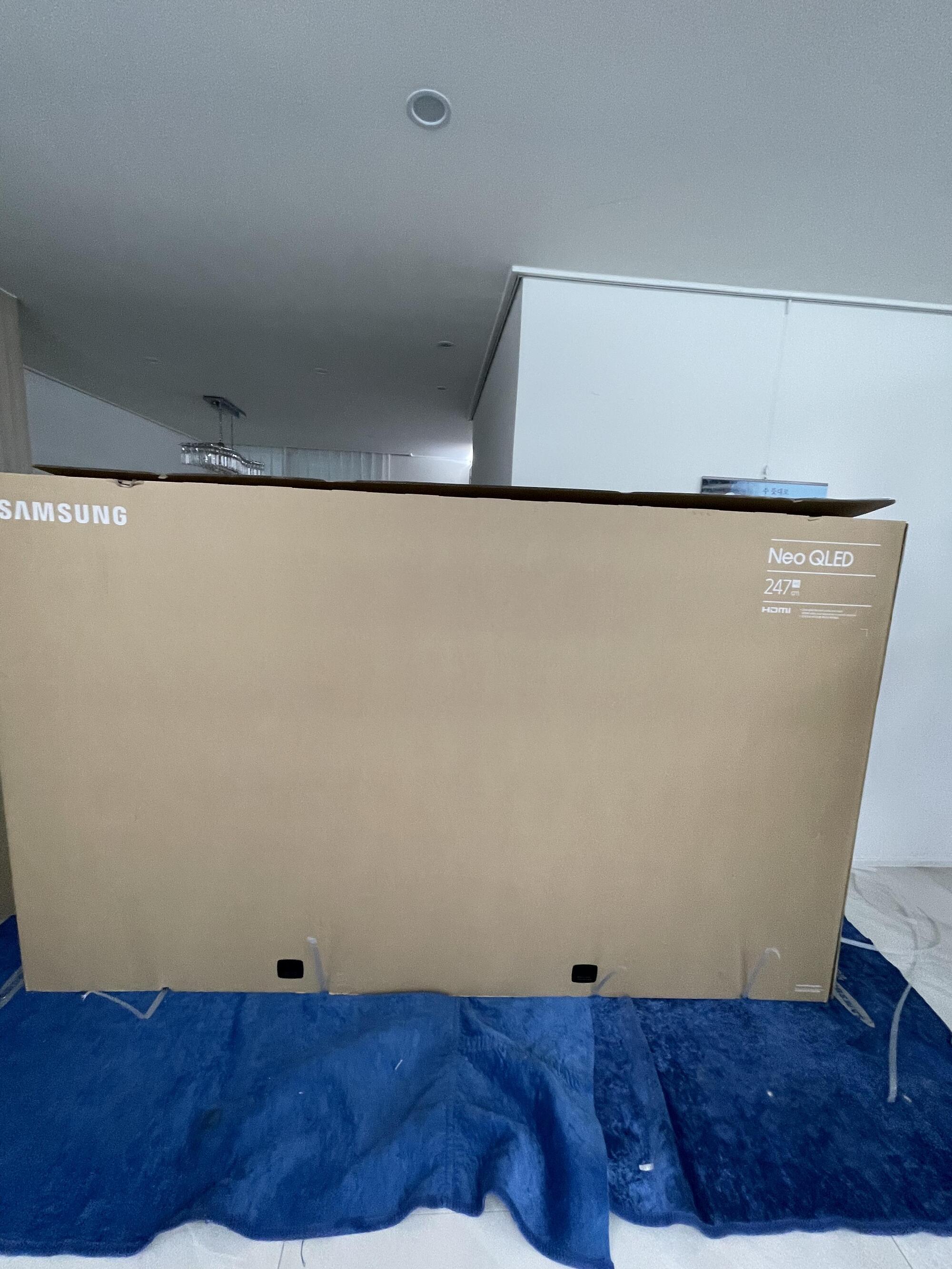 98인치 Tv 설치했습니다 - DVDPrime