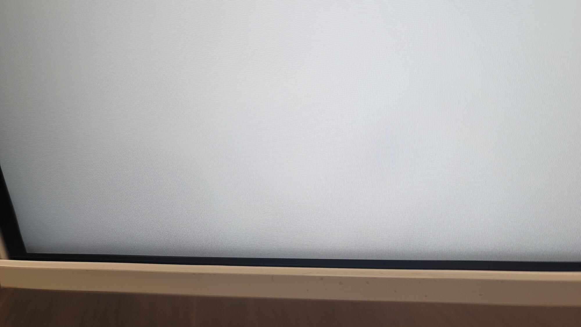 M7 43인치 모니터 하단 검은 줄 불량관련. - DVDPrime