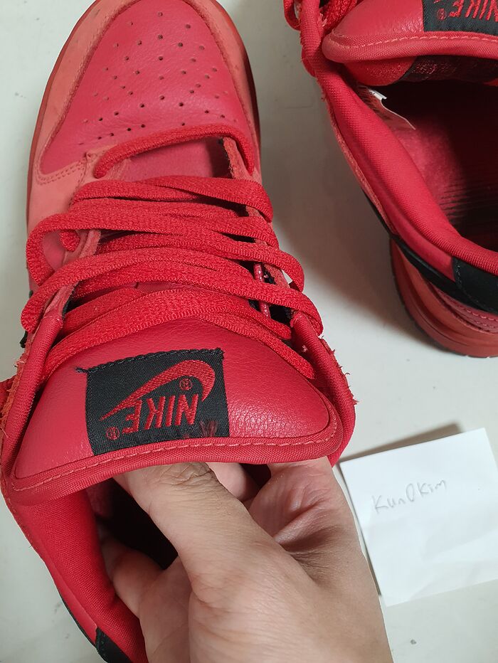 Nike Dunk SB Low Pure Blood 덩크 SB 빨검 - 풋셀 커뮤니티