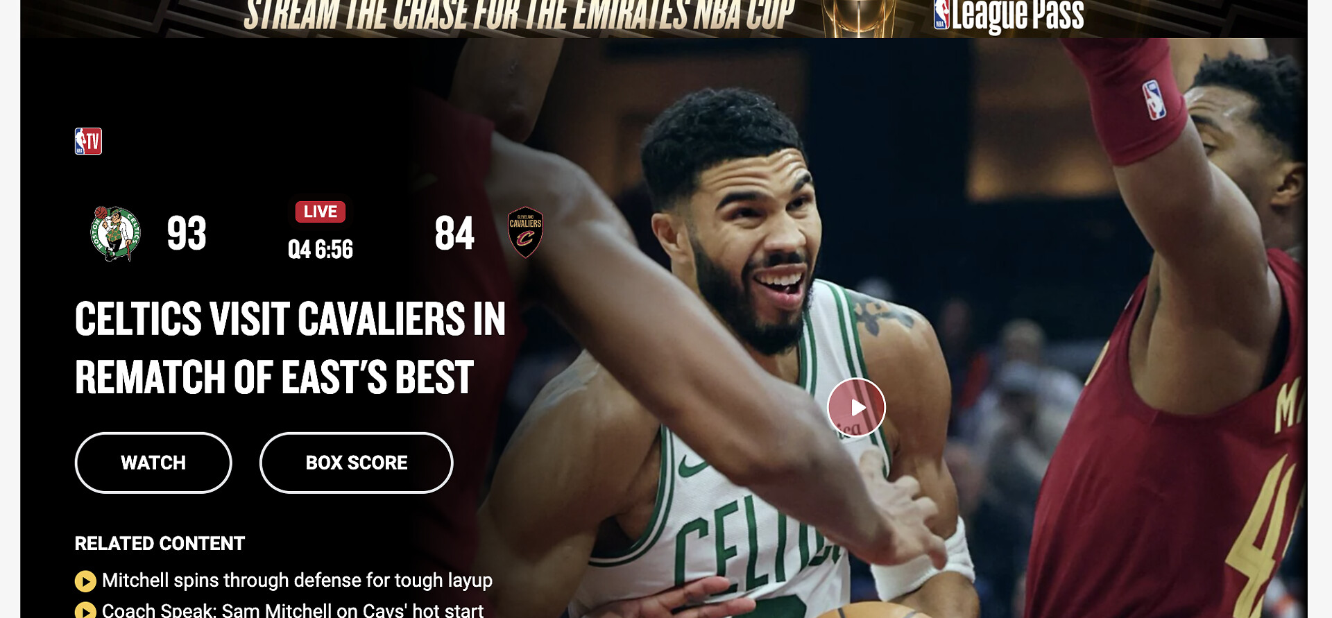 NBA 테이텀한테 너무한거 아닌가요? ㅋㅋㅋ - MANIA