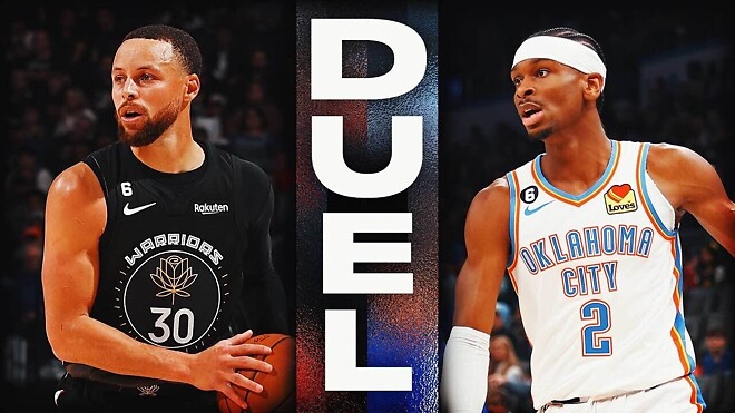 15-16 커리 vs 24-25 SGA - MANIA