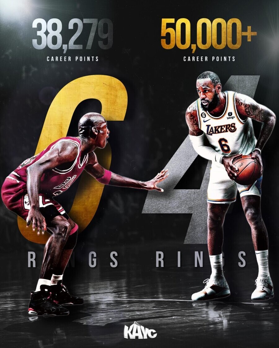 르브론이 goat입니다... - MANIA