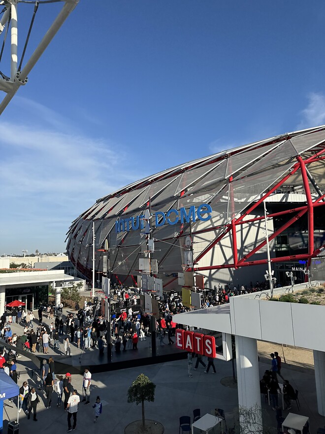 LAC vs. OKC 인튜잇돔 직관기 - MANIA