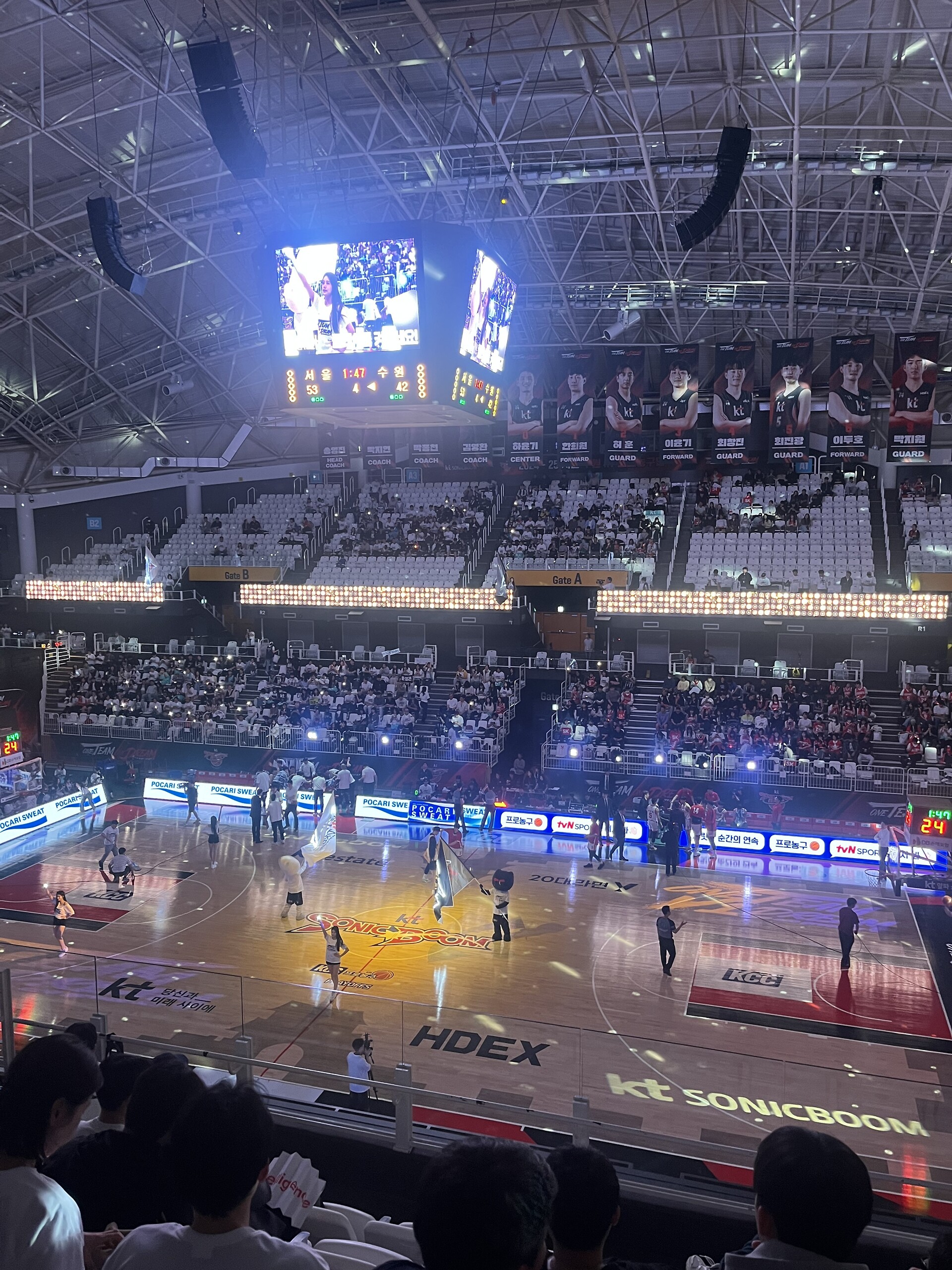 kt vs sk 4차전 직관 후기 - MANIA