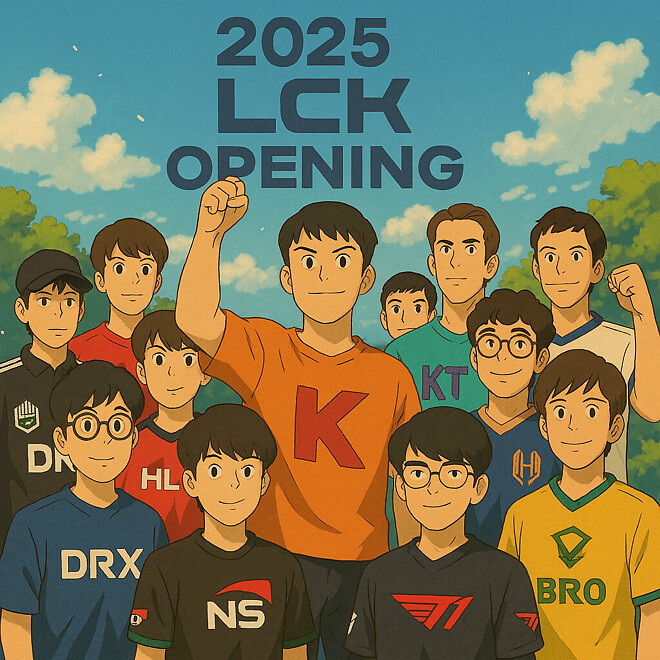 드디어 오늘 2025년 LCK가 개막하는군요! - MANIA