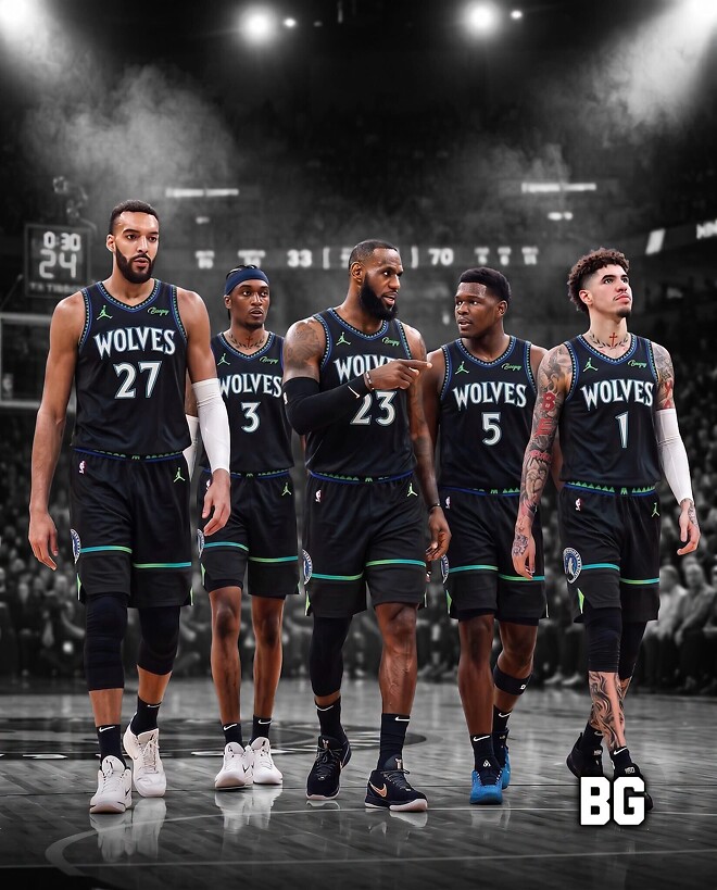 릅니멈의 꿈에 부푼 미네 팬들과 필리 팬들이 만든 합성 - 매니아 커뮤니티 NBA-Talk 게시판