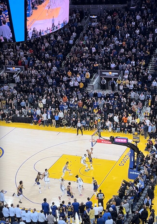 NBA 4경기 연속 직관 후기 (체이스센터, 골든1센터) + 여행기 - MANIA