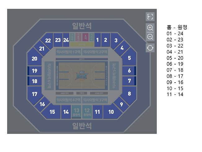 부산사직체육관 KCC vs DB 3차전 관중 현황 - NBA Mania