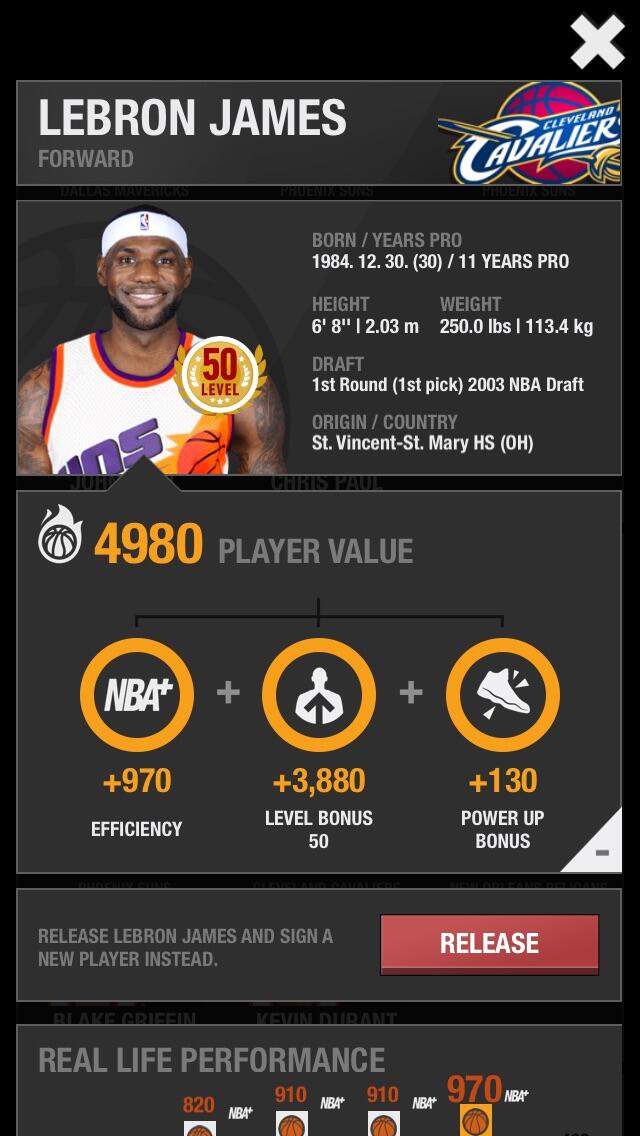 내심 1000을 찍을까 기대했는데 - NBA Mania