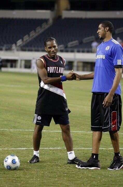 Nba 선수 키 체감 (feat 즐라탄) - MANIA