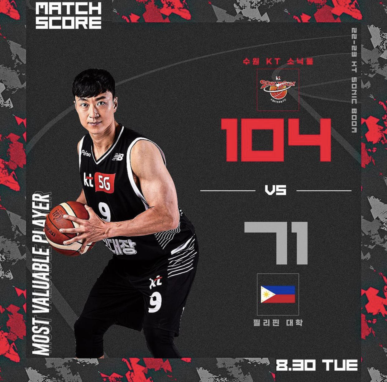 kt 필리핀대학 / DB KCC 연경 잡담 - NBA Mania