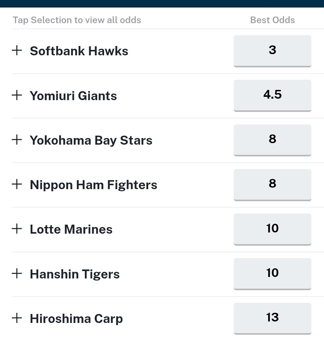 2025 NPB 배당도르 - 세리에매니아