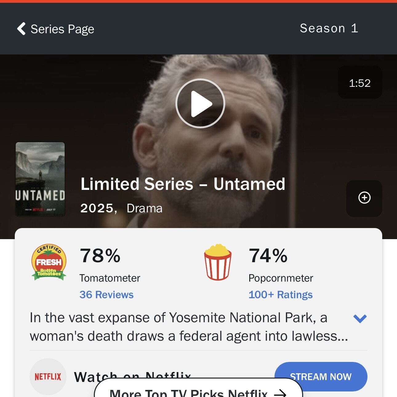 에릭바나 주연 넷플 시리즈 - 세리에매니아
