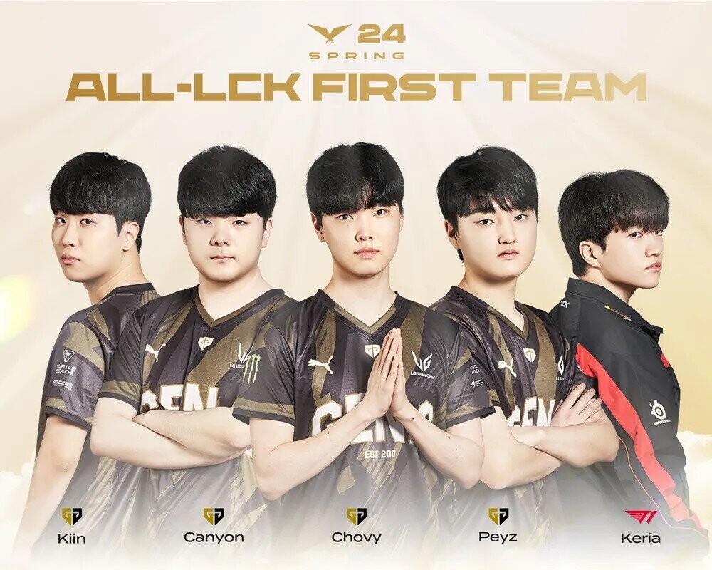 LCK 최초 4연속 올프로 퍼스트 - 세리에매니아