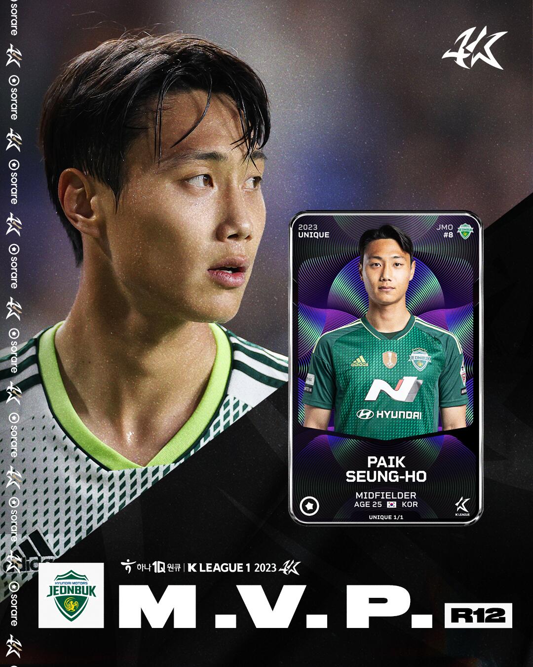 K리그 12R MVP, Best 11, Best Team - 세리에매니아