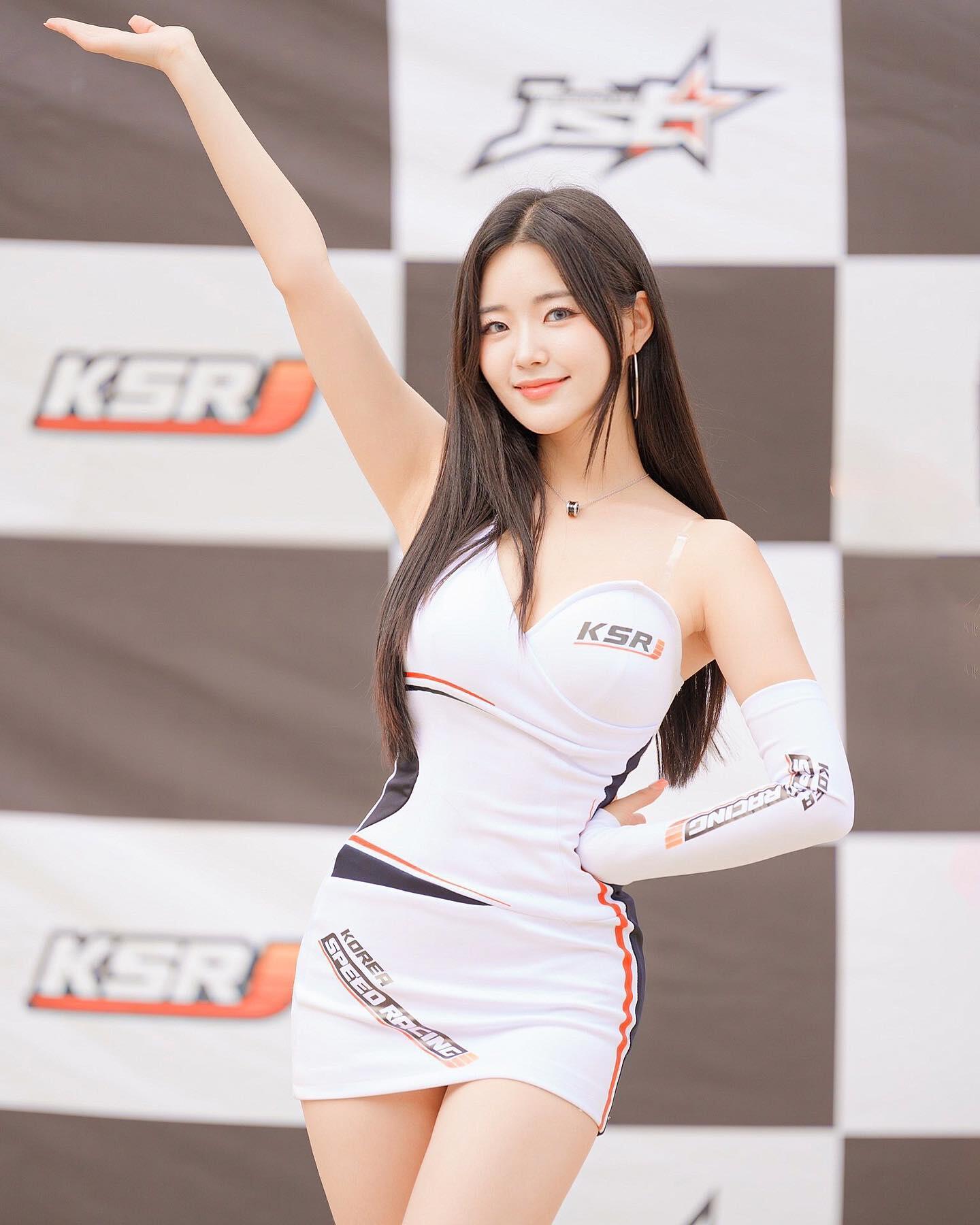 레이싱모델 홍지은 세리에매니아