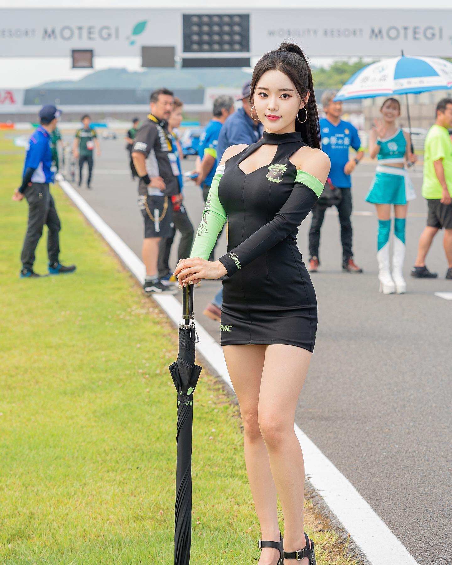 레이싱모델 홍지은 세리에매니아